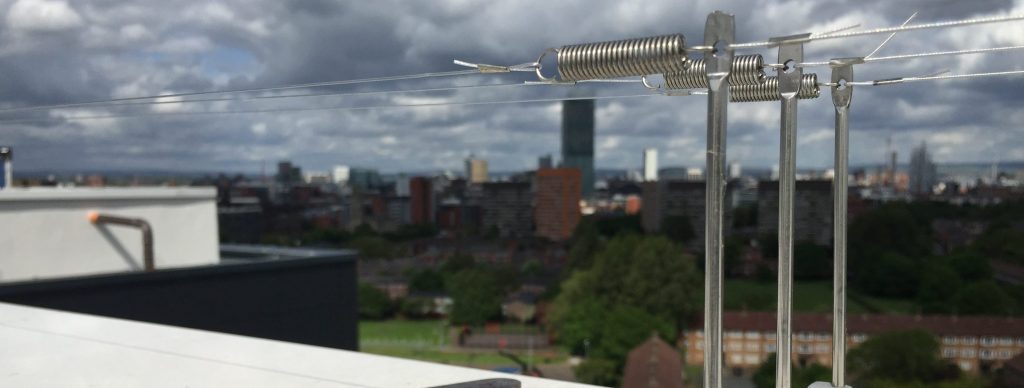 Anti-Bird Wire Installation | Ideal for Glass-Fronted Buildings