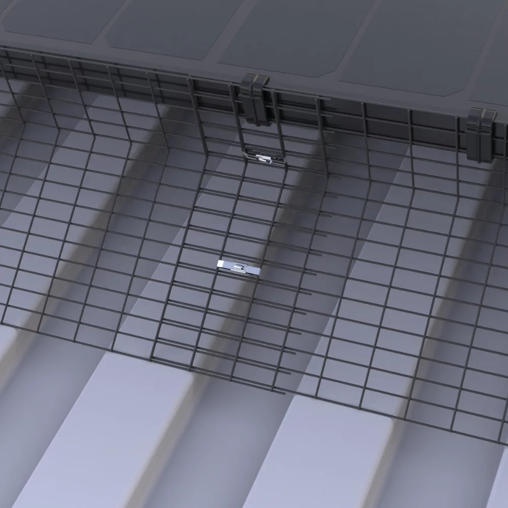 GALVANIZED 30m Solar Panel Bird Exclusion Kit - EnviroGuard