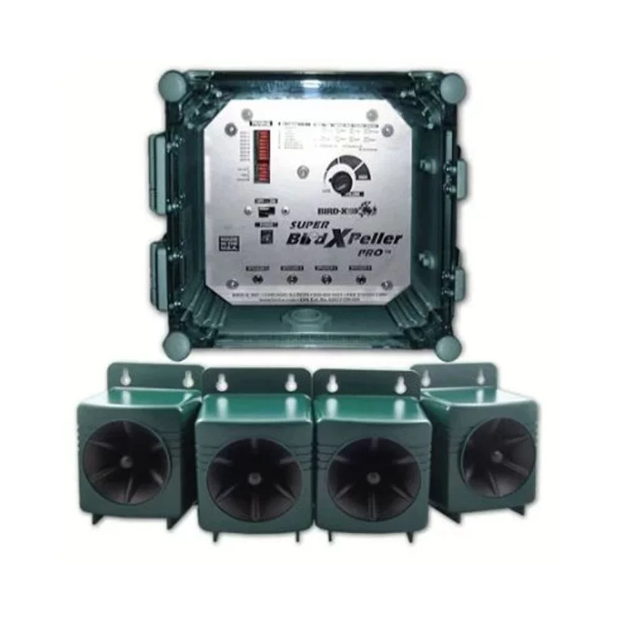 Super BirdXPeller Pro Digital 4-Channel Bird Scarer V1