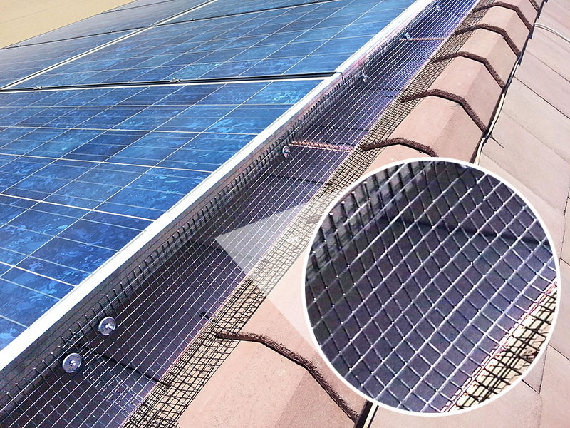 Solar Panel Mesh Clips - EnviroGuard