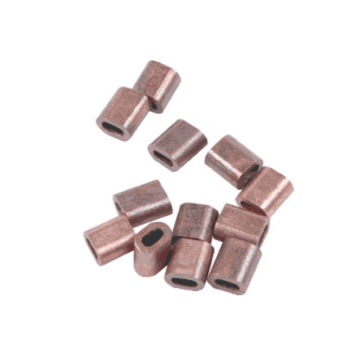 1.0mm Gull Wire Copper Crimps 100 Pack - EnviroGuard