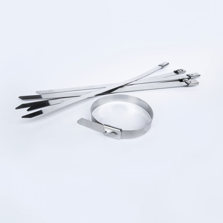 20 Pack - Stainless Steel Corner Ties 220 x 7.9mm