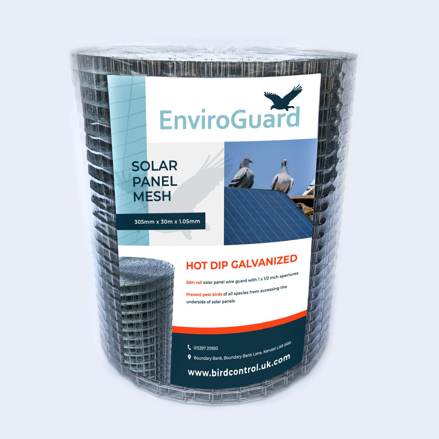 Solar Panel Mesh Clips - EnviroGuard