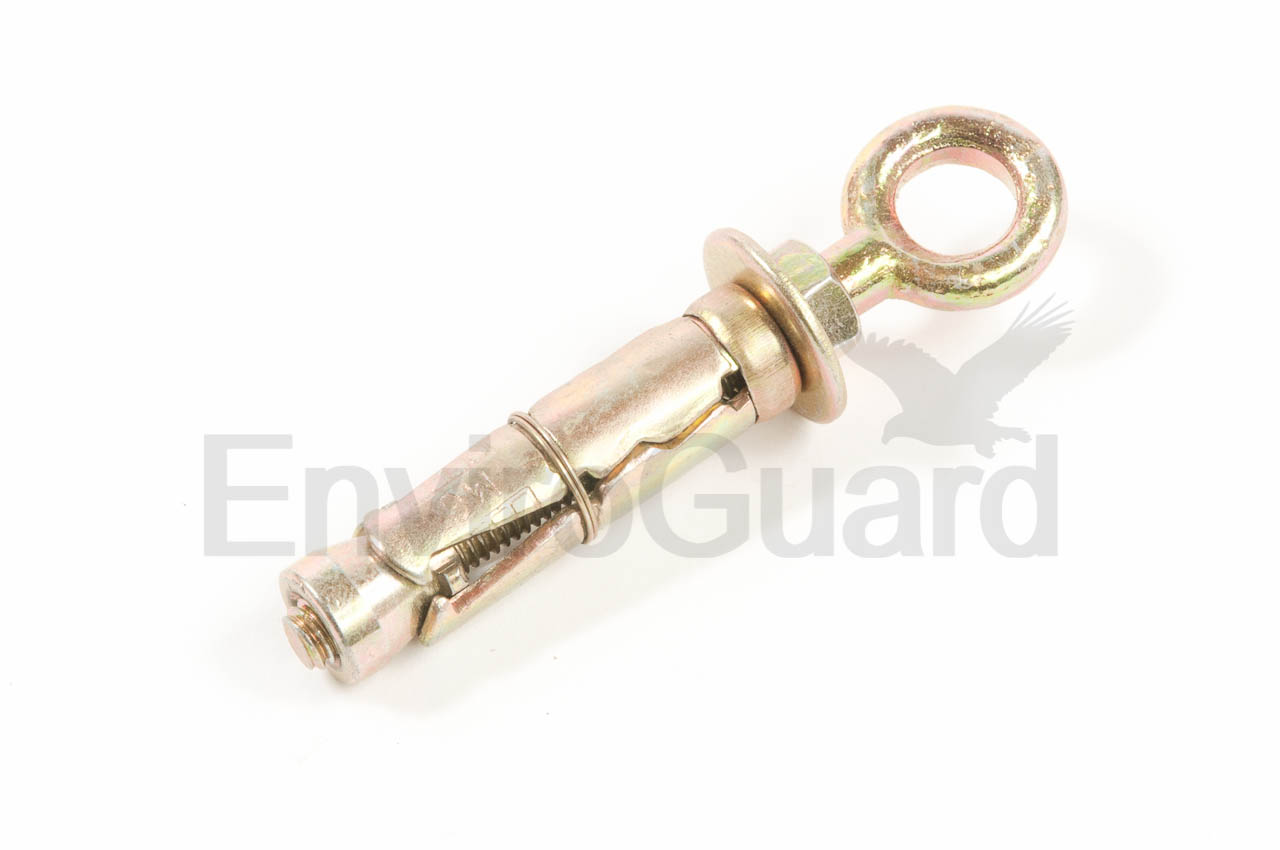 Netting Corner Eye Bolt M6 X 10 Yellow Passivated Archives - EnviroGuard