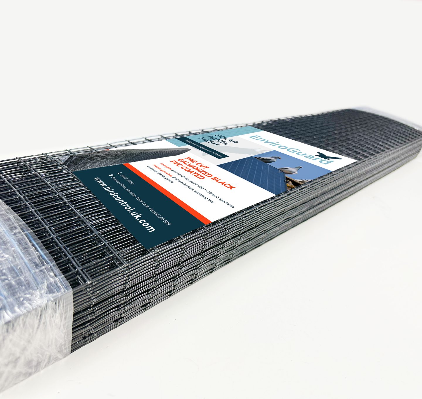 Pre cut Lengths - PVC Coated Solar Mesh - EnviroGuard