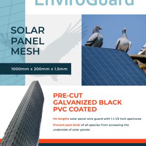 PVC Coated Solar Mesh - Pre cut Lengths - EnviroGuard