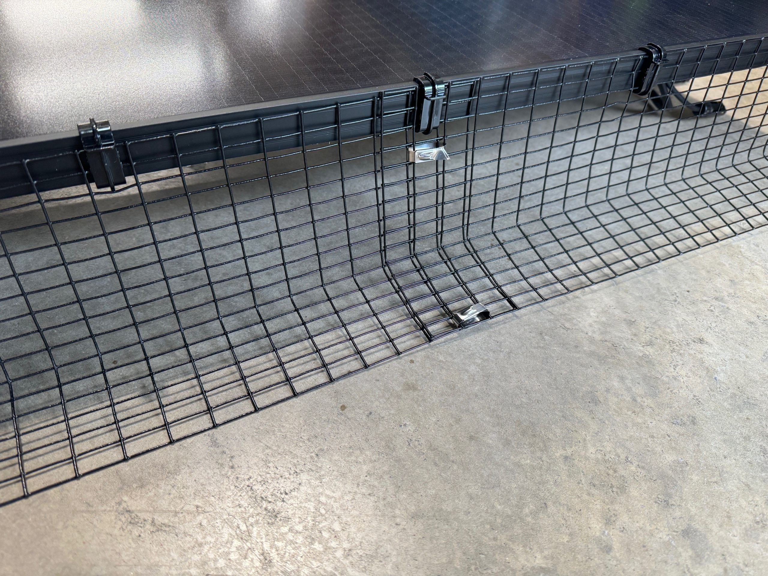 PVC Coated Solar Mesh Kit 1M Lengths with Speed Clips - EnviroGuard