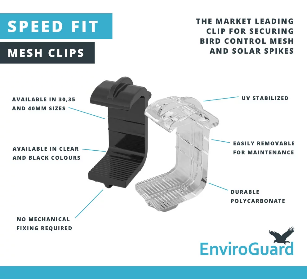 Solar Mesh Speed Clip - EnviroGuard