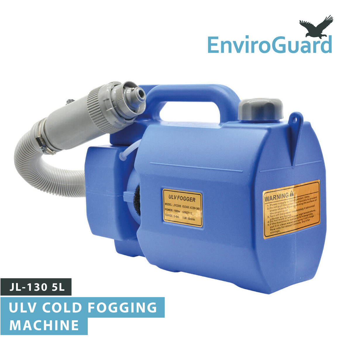 Enviroguard 5L Ultra Low Volume Fogger with 2 FREE Steri-7 XTRA RTU ...