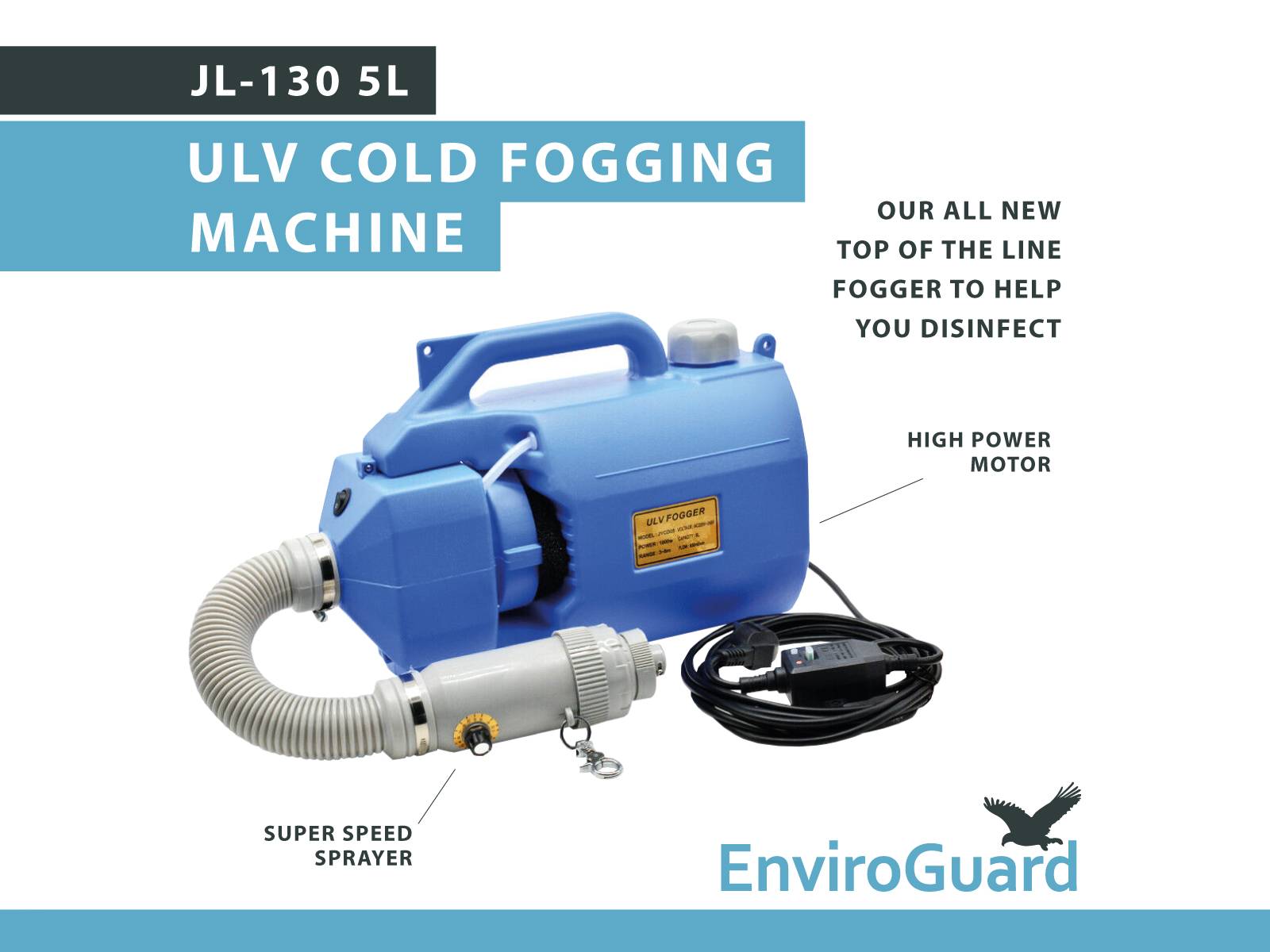 Enviroguard 5L Ultra Low Volume Fogger - EnviroGuard