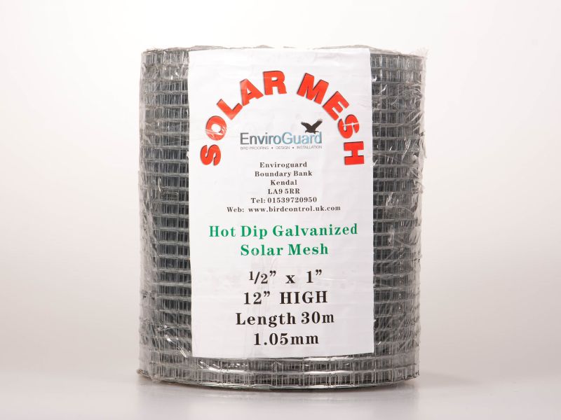 Galvanised Solar Weld Mesh Wire Rolls - EnviroGuard